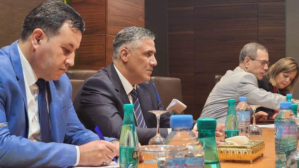 وزير السكن والعمران والمدينة، السيد محمد طارق بلعريبي، يستقبل وزير ...